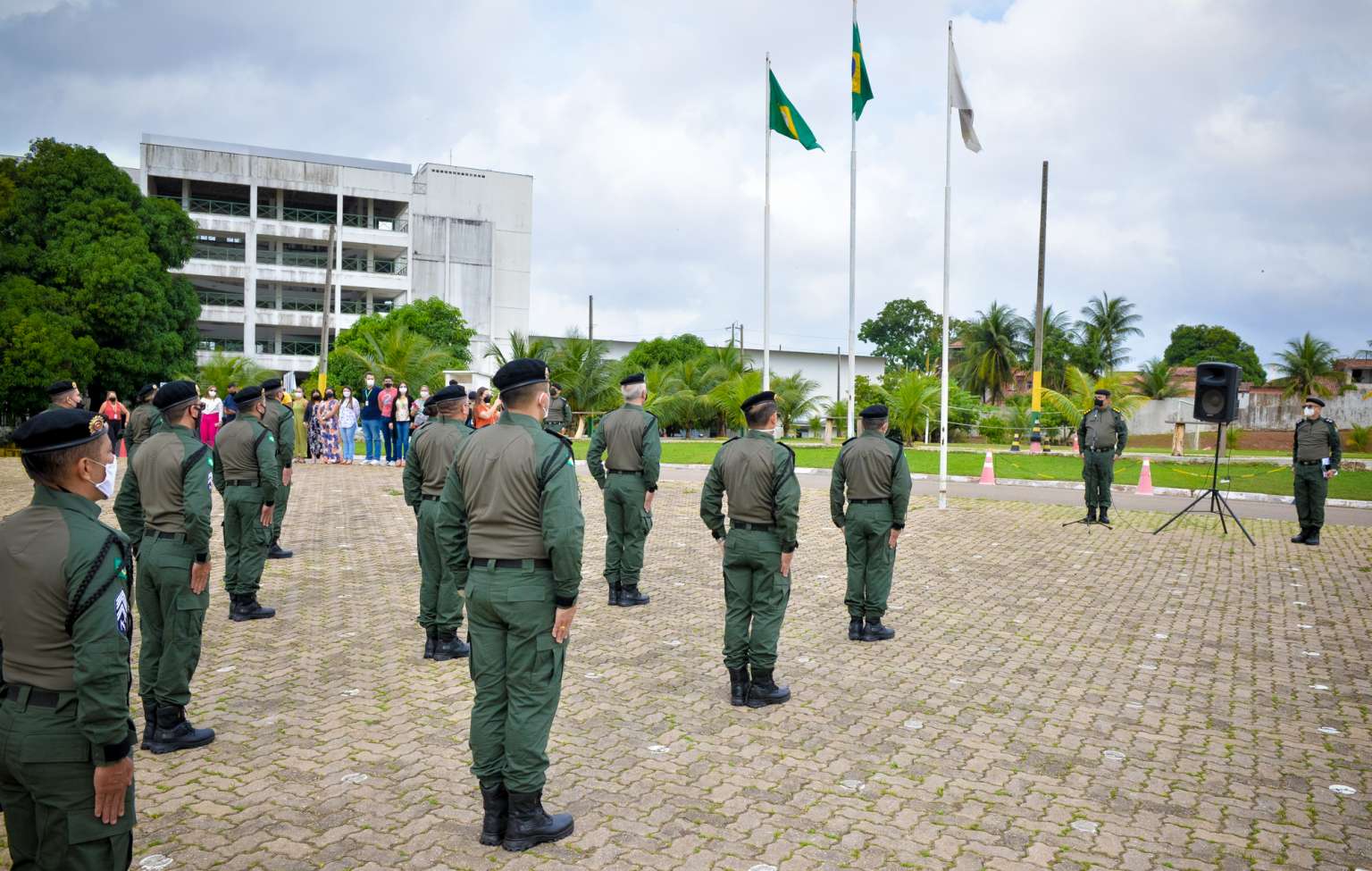 Aesp promove solenidade militar alusiva à estreia do novo uniforme da ...